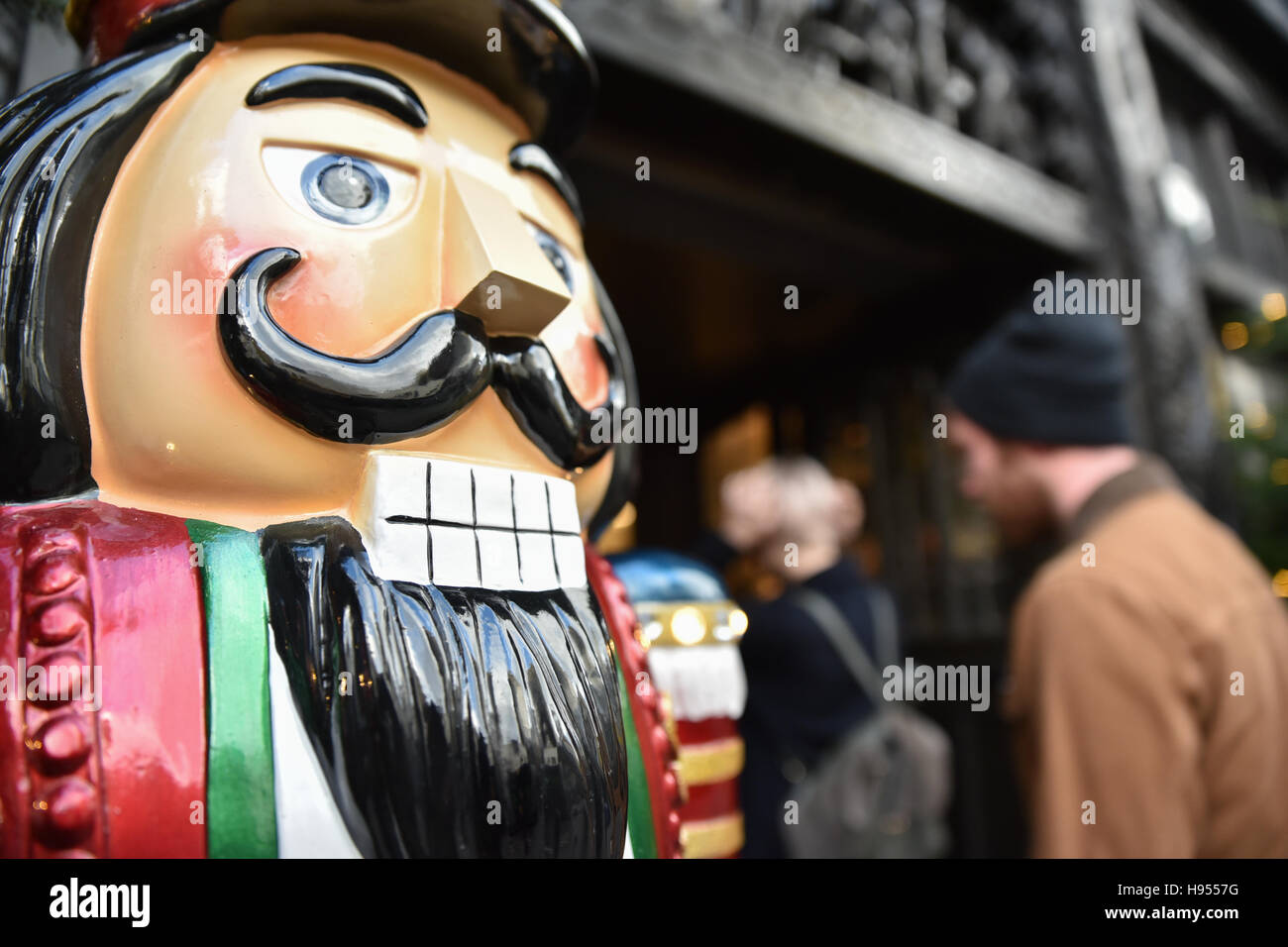 Liberty, London, UK. 18th November 2016. Liberty Christmas windows ...