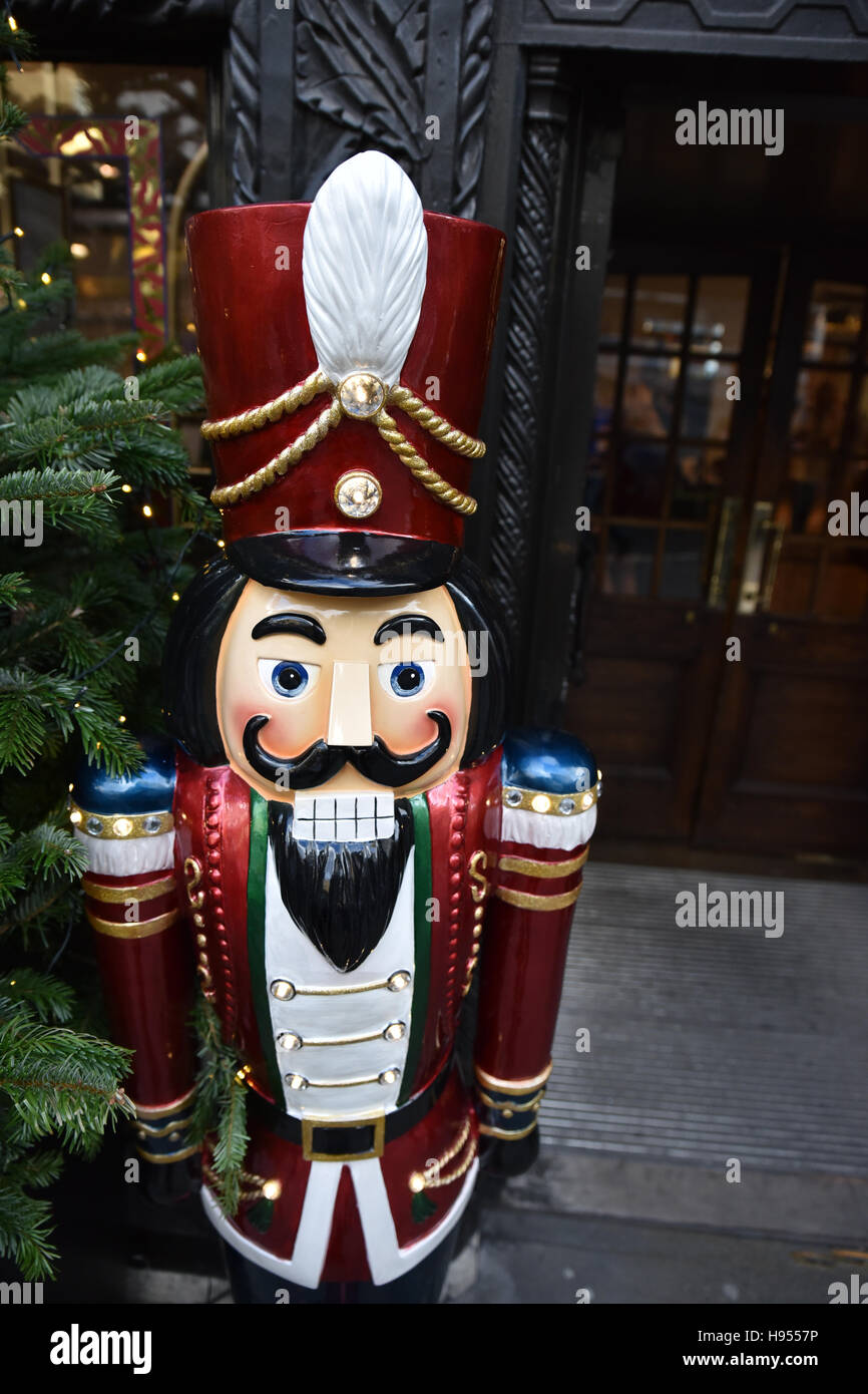 Liberty christmas window display london hi-res stock photography and ...