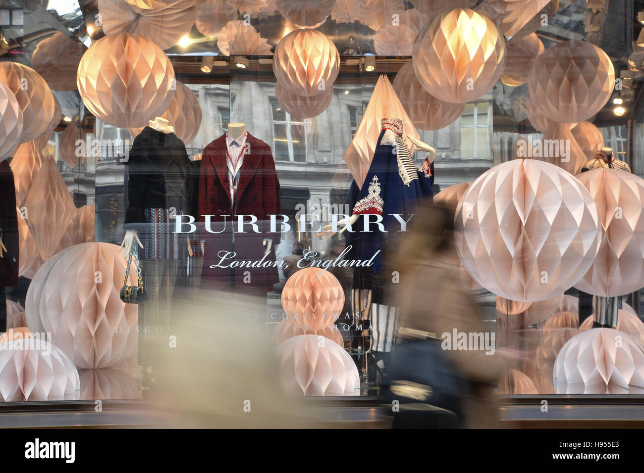Burberry christmas hi-res stock photography and images - Alamy