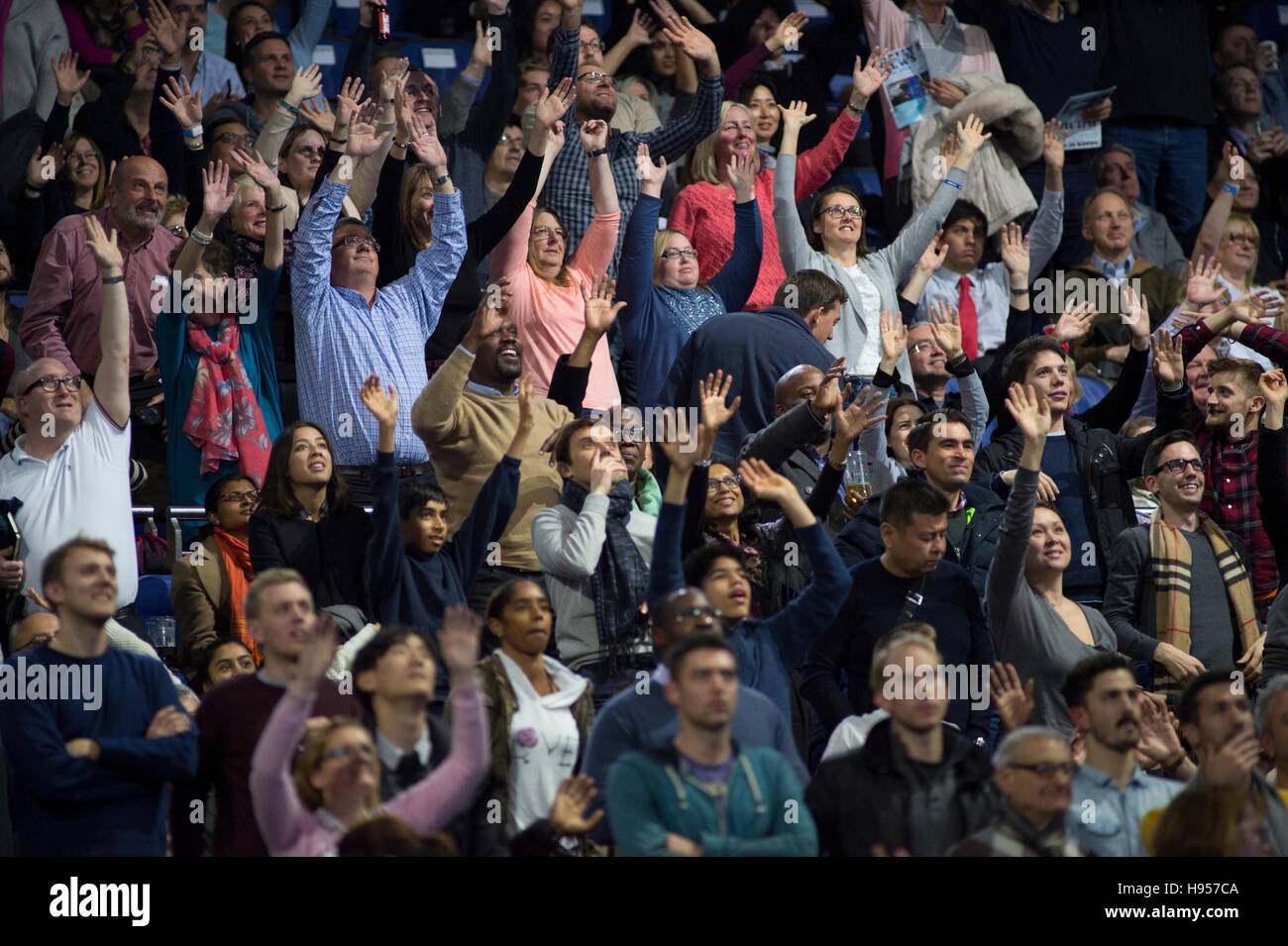 Crowd camera scanning hi-res stock photography and images - Alamy