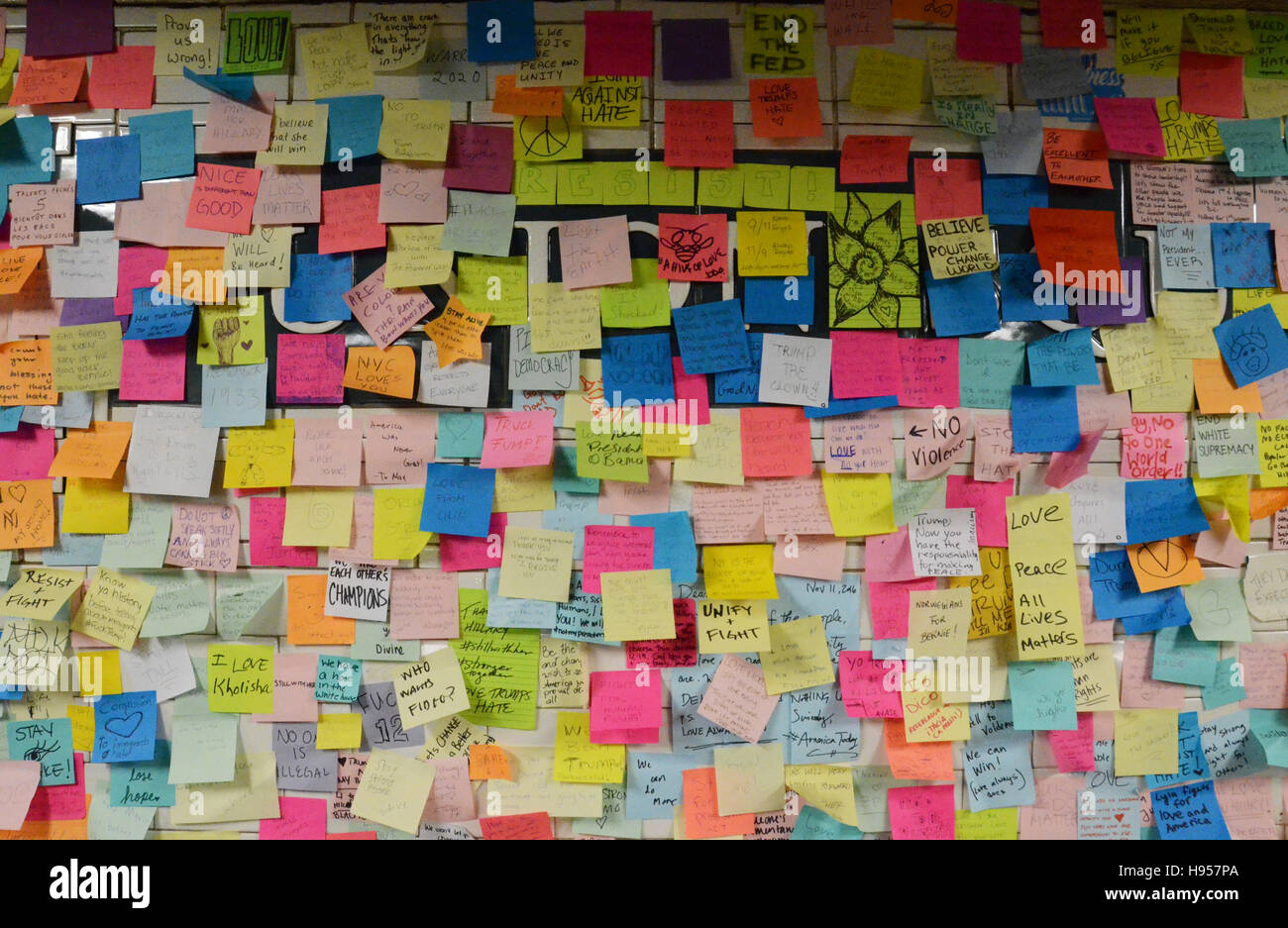 'Subway Therapy' art project at Union Square simon leigh new york 18th ...