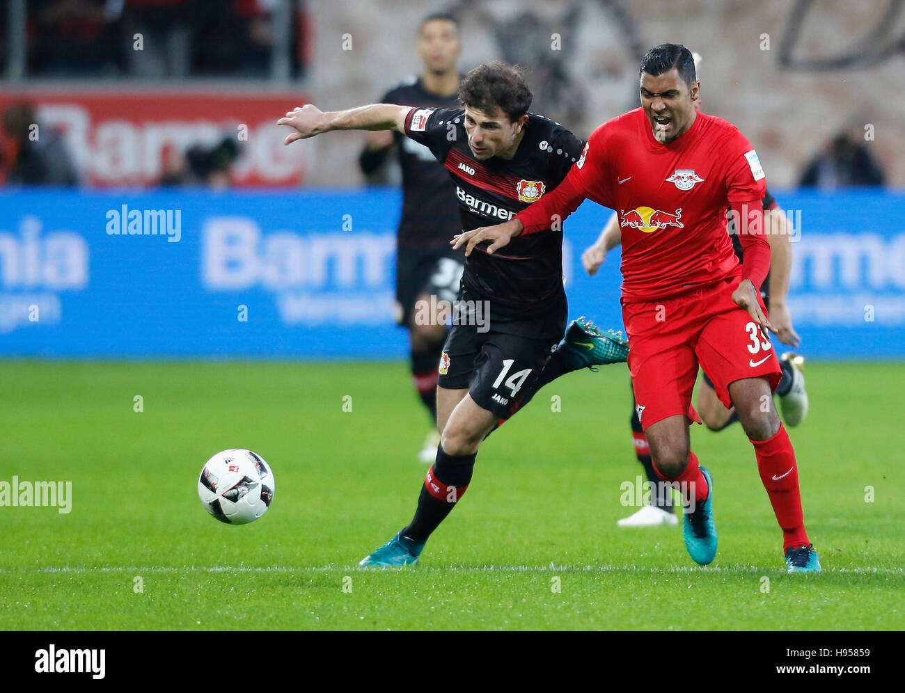 Leverkusen, Germany 18.11.2016, Bundesliga matchday11, Bayer 04 ...