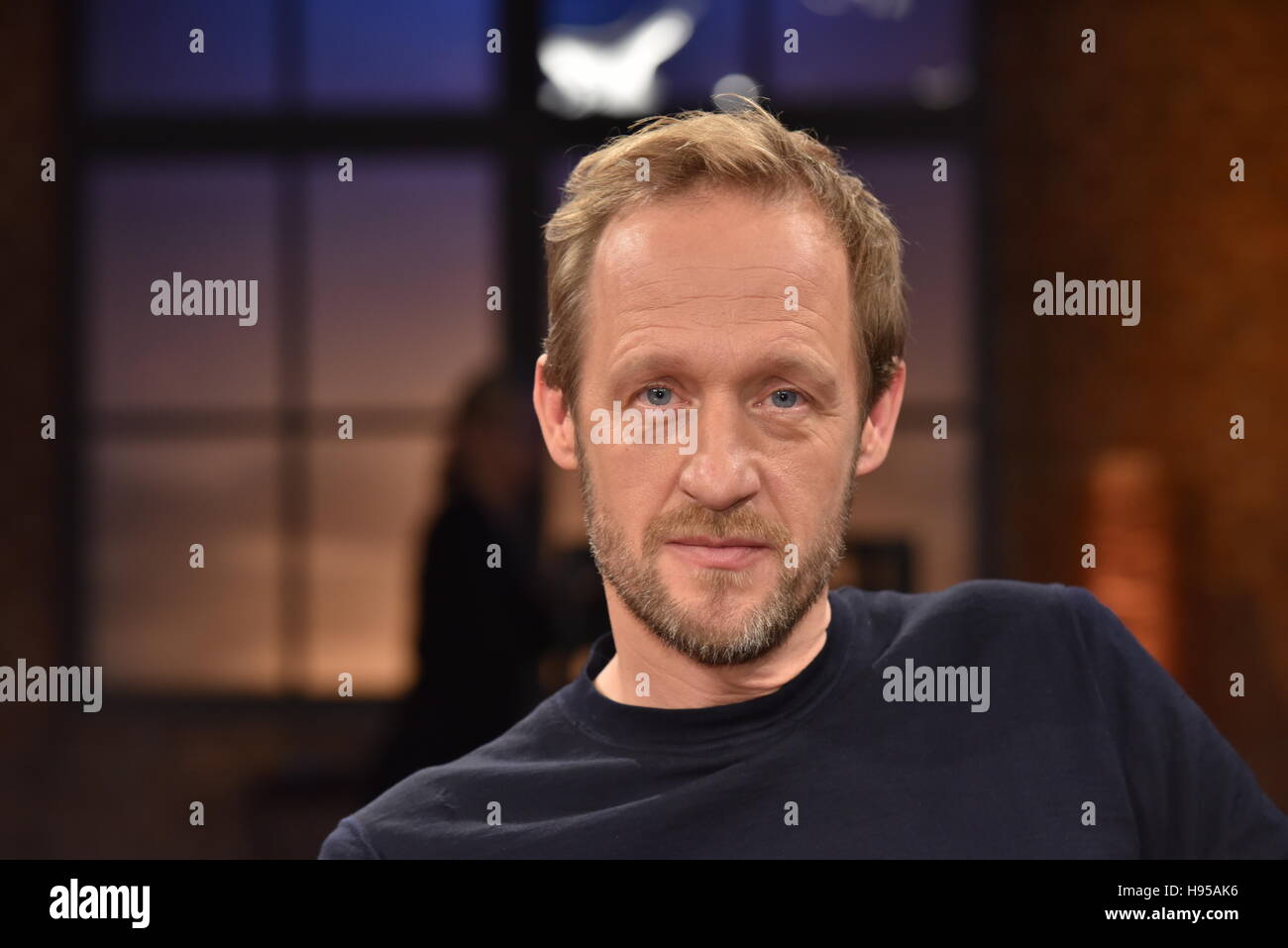 Cologne, Germany. 18th Nov, 2016. Actor Stephan Kampwirth is a guest on ...