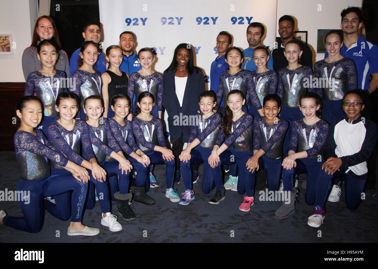 New York, New York, USA. 18th Nov, 2016. Simone Biles, 92Y Gymstars at ...