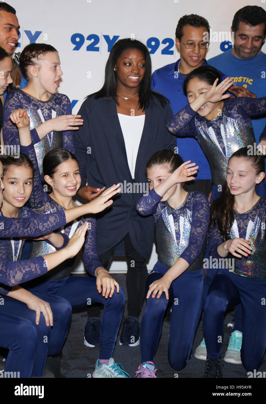 New York, New York, USA. 18th Nov, 2016. Simone Biles, 92Y Gymstars at ...