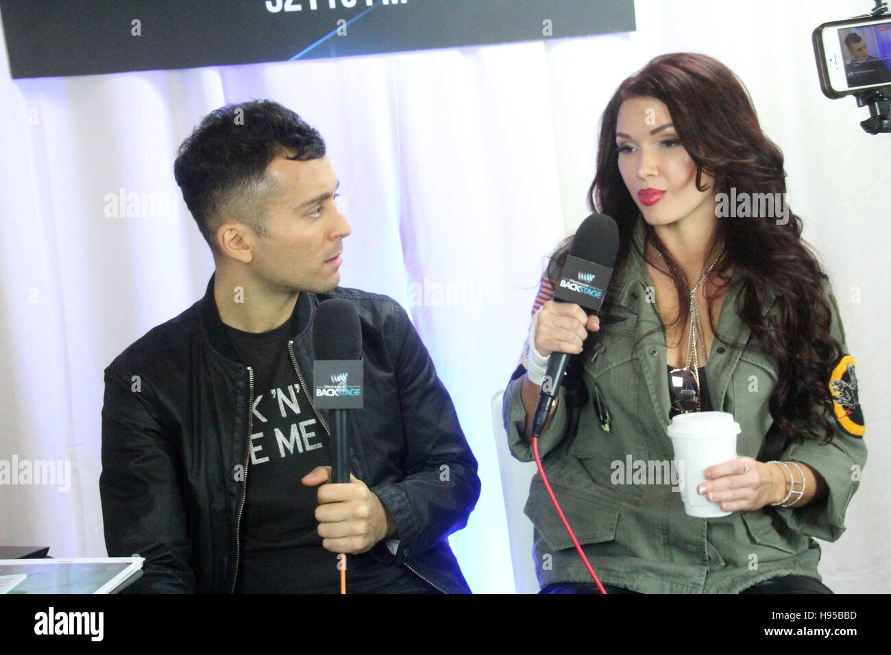 Los Angeles, California, USA. 18th Nov, 2016. Ralphie Aversa, Emii at ...