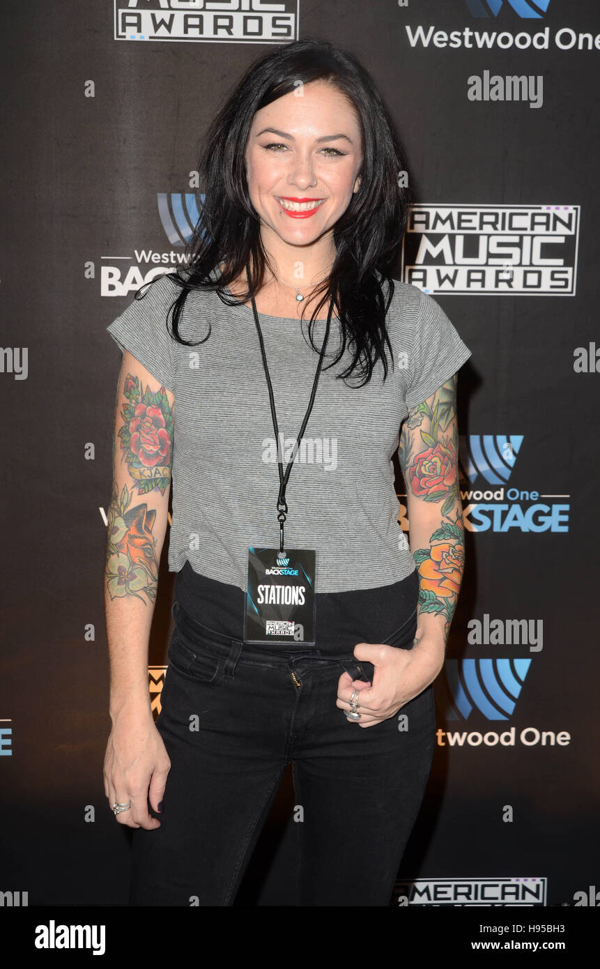 Los Angeles, California, USA. 18th Nov, 2016. Lindsey Armstrong at ...