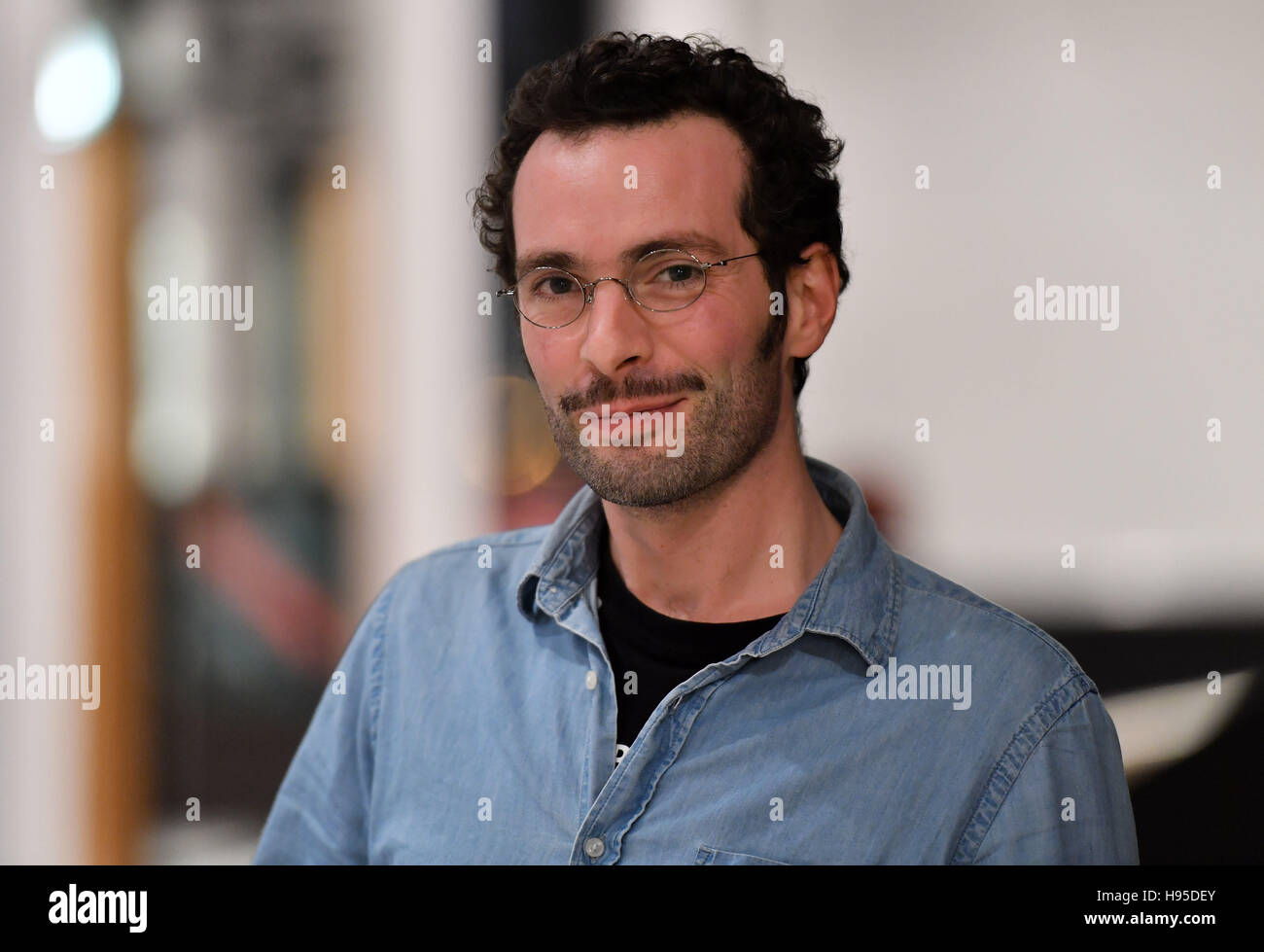 French director Benjamin Prins seen in the Theater Erfurt in Erfurt ...