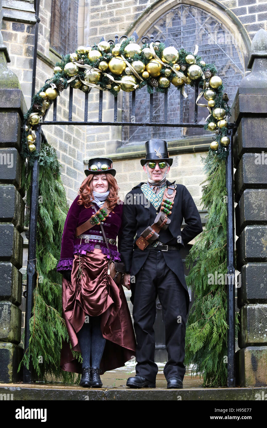 Haworth steampunk weekend hi-res stock photography and images - Alamy