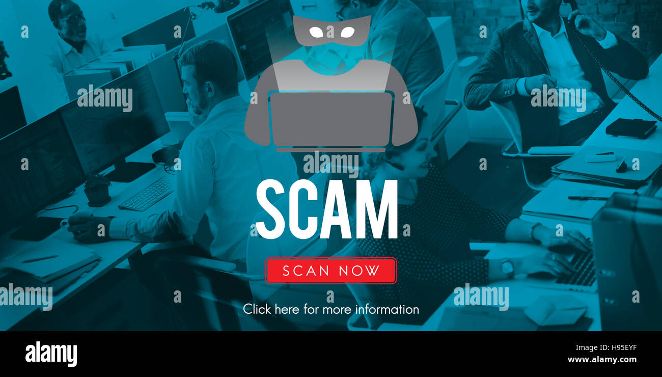 Scam Virus Spyware Malware Antivirus Concept Stock Photo - Alamy