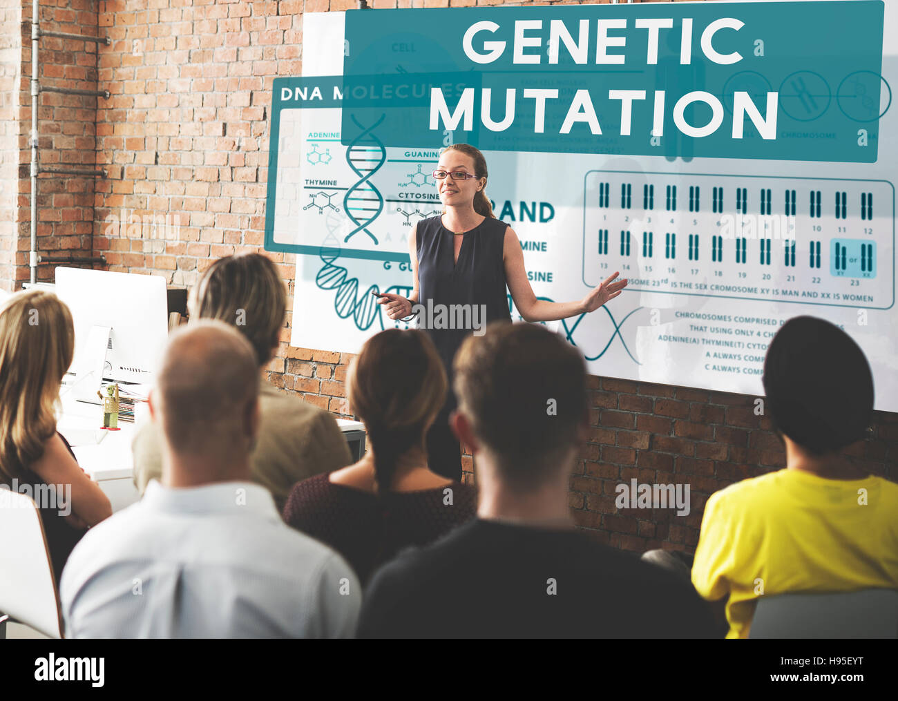 Genetic Mutation Modification Biology Chemistry Concept Stock Photo - Alamy