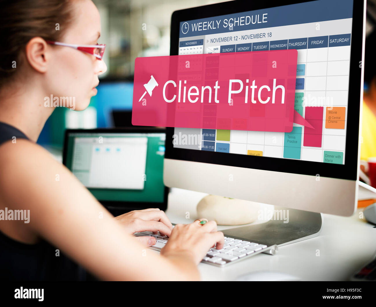 Client Pitch Consultant Corporate Customer Job Concept Stock Photo - Alamy