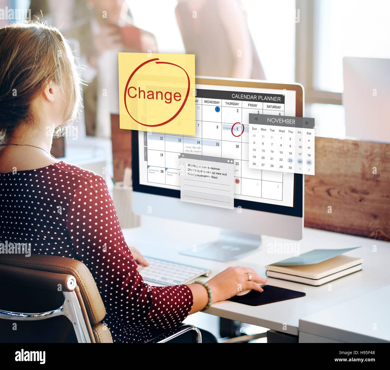 Change appointment event schedule hi-res stock photography and images - Alamy