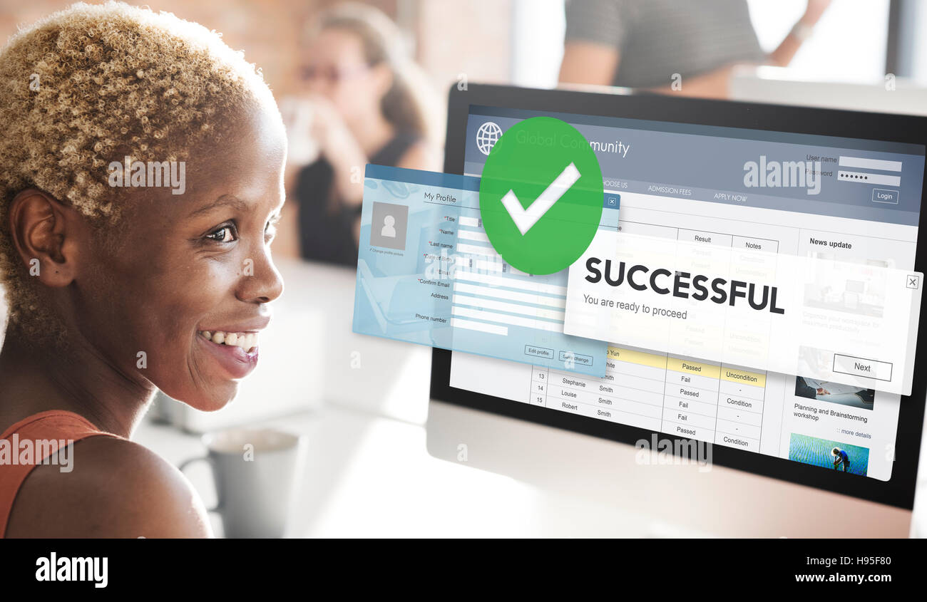 Successful Well Done Accomplishment Achievement Excellence Concept ...