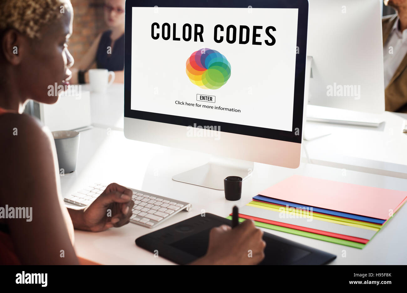 Color Creativity Color Codes Colorscheme Concept Stock Photo - Alamy