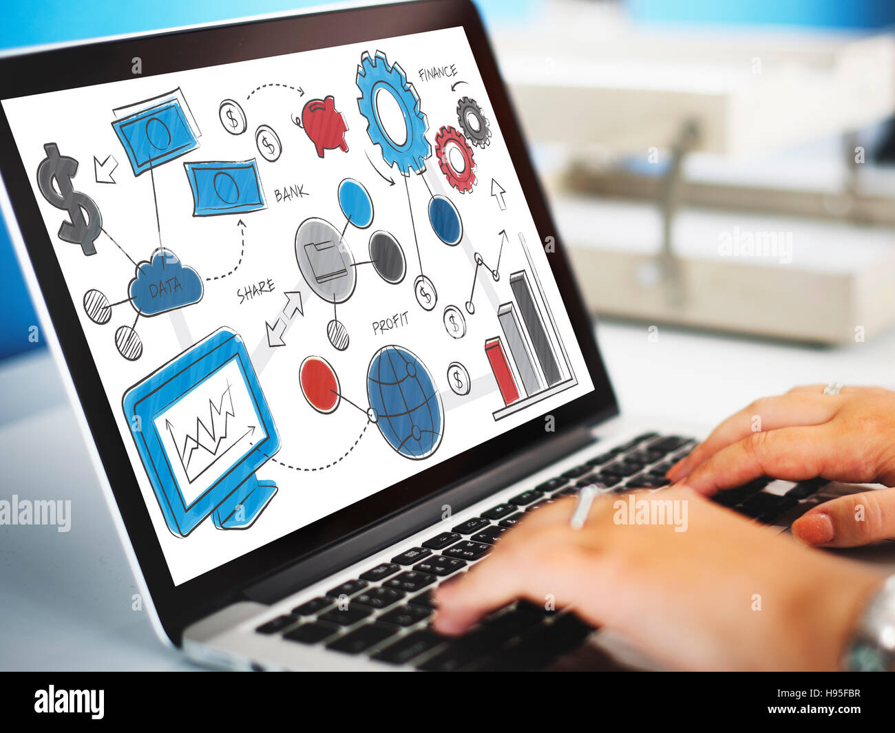 Connection Associated Bond Networking Link Concept Stock Photo - Alamy