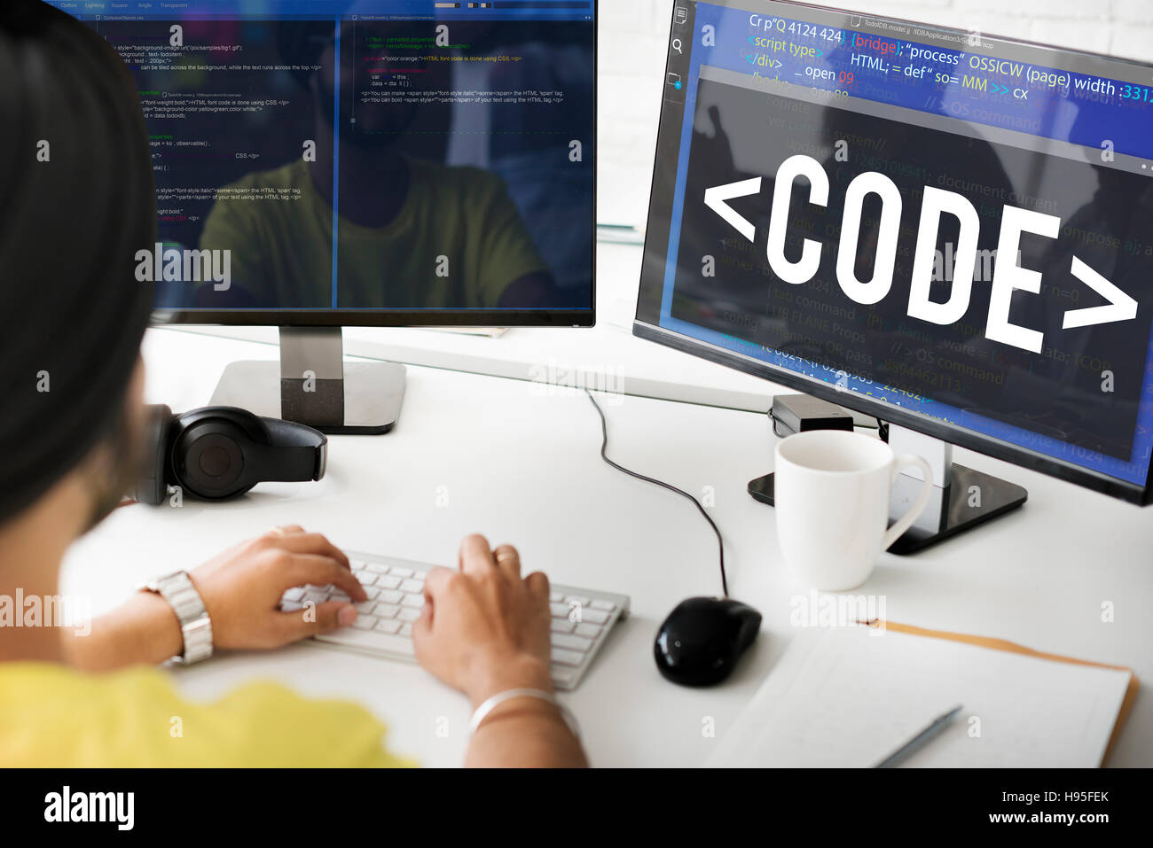 Code Encryption Accessibility Coding Programming Technology Concept