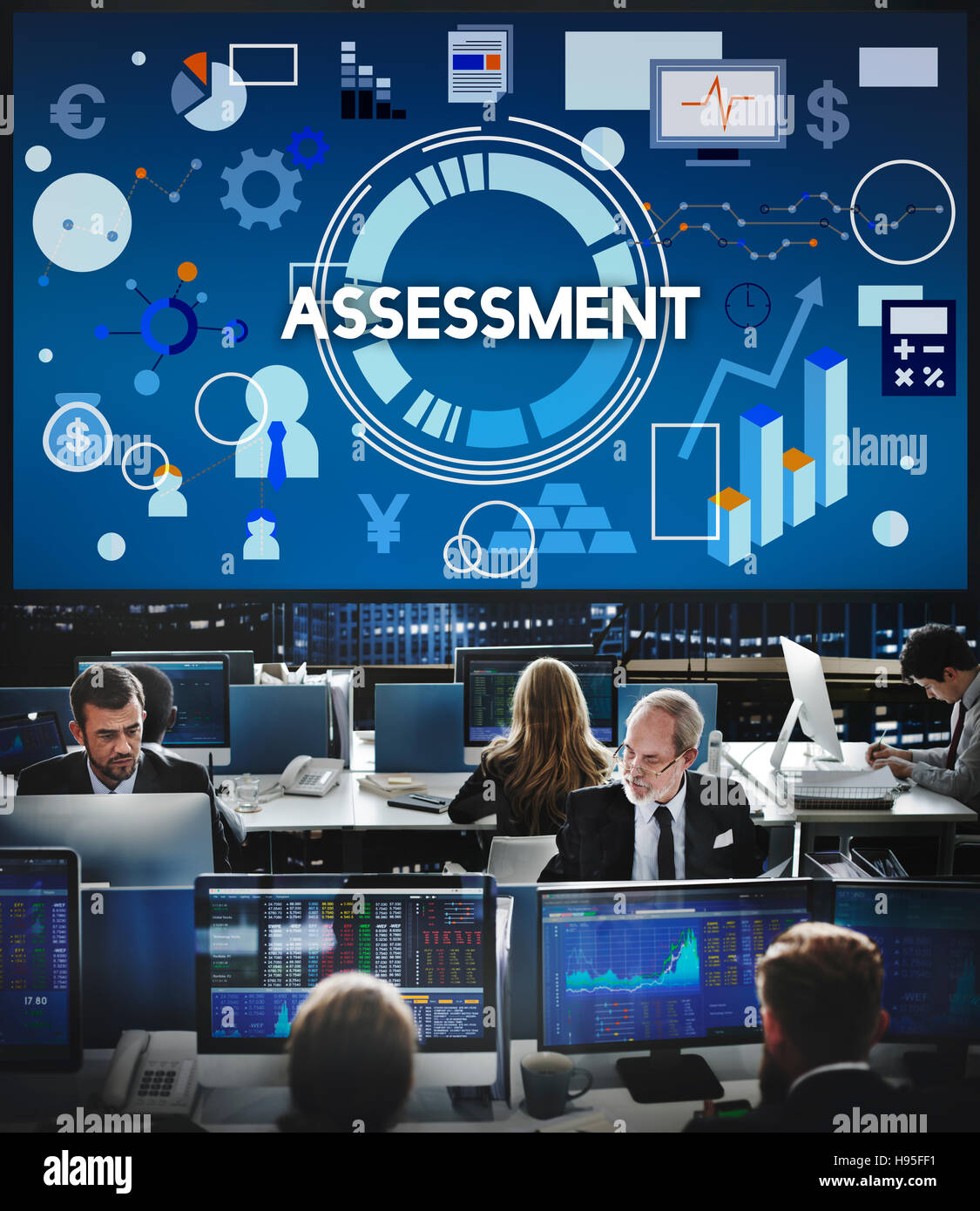 Assessment Evaluation Analysis Management Report Concept Stock Photo ... Assessment Evaluation Analysis Management Report Concept Stock Photo ...