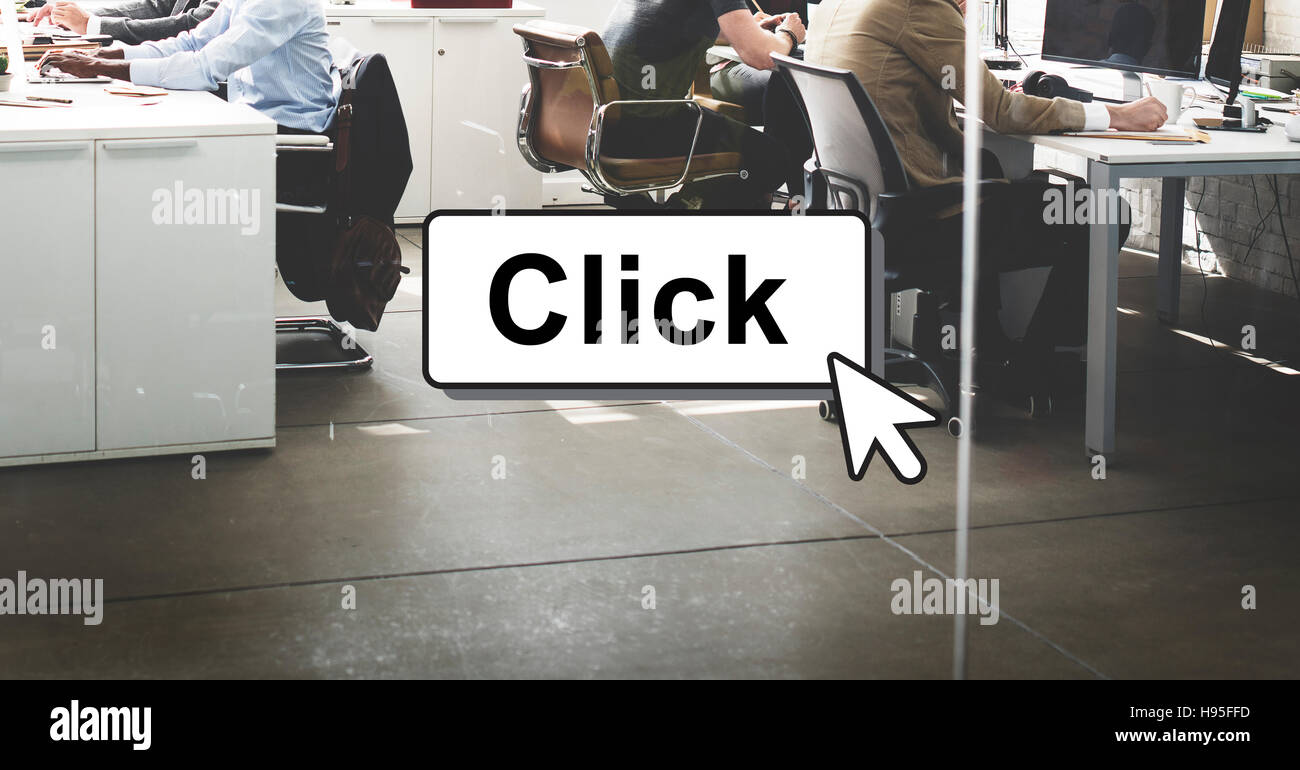 Click Choose Add Button Interface Concept Stock Photo - Alamy