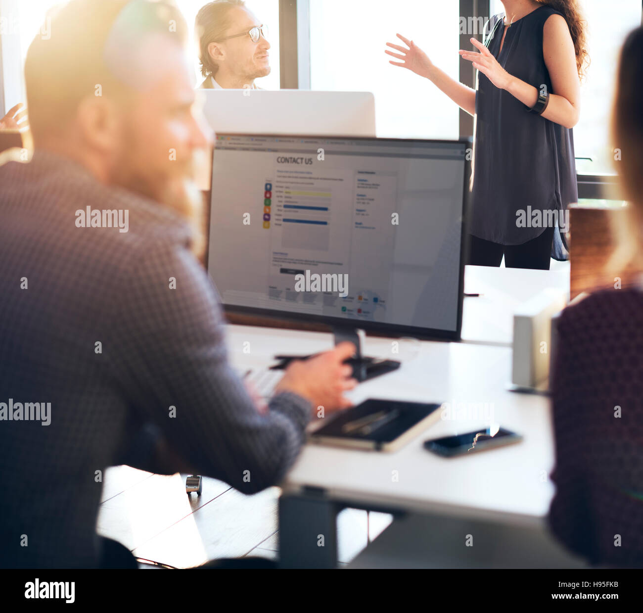 Customer care team hi-res stock photography and images - Alamy