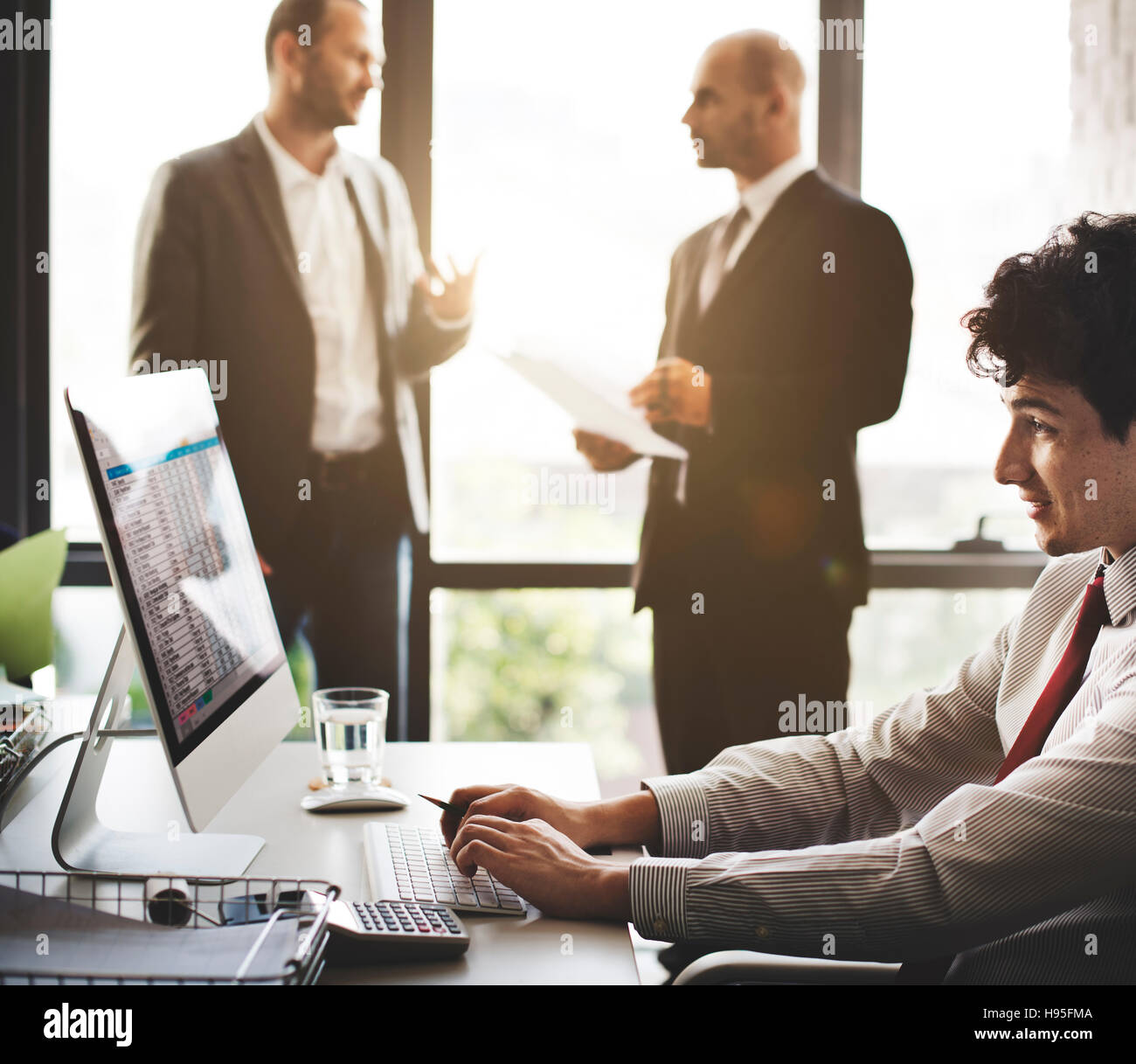 Business People Marketing Strategy Analysis Concept Stock Photo - Alamy