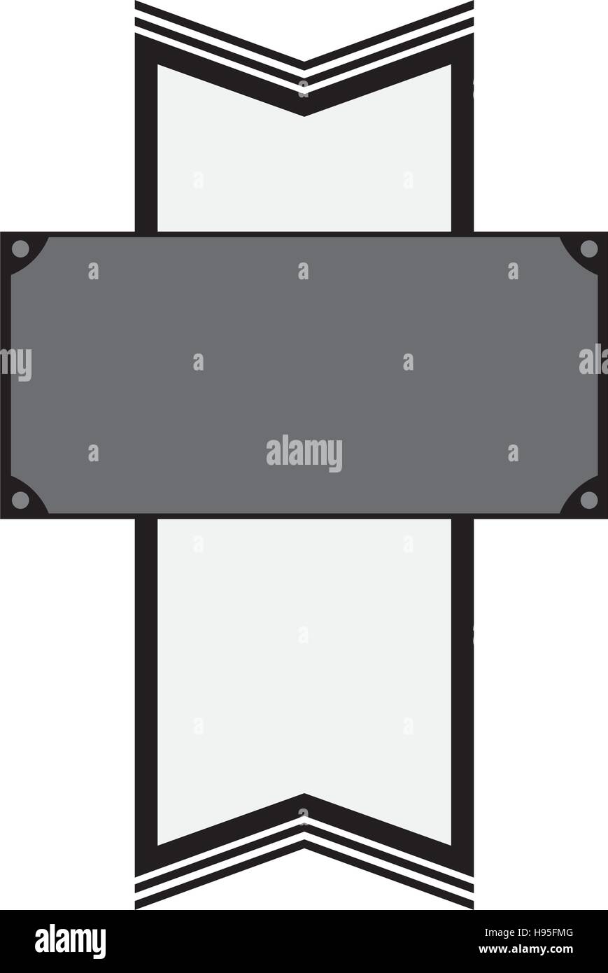 blank emblem image icon vector illustration design Stock Vector Image ...