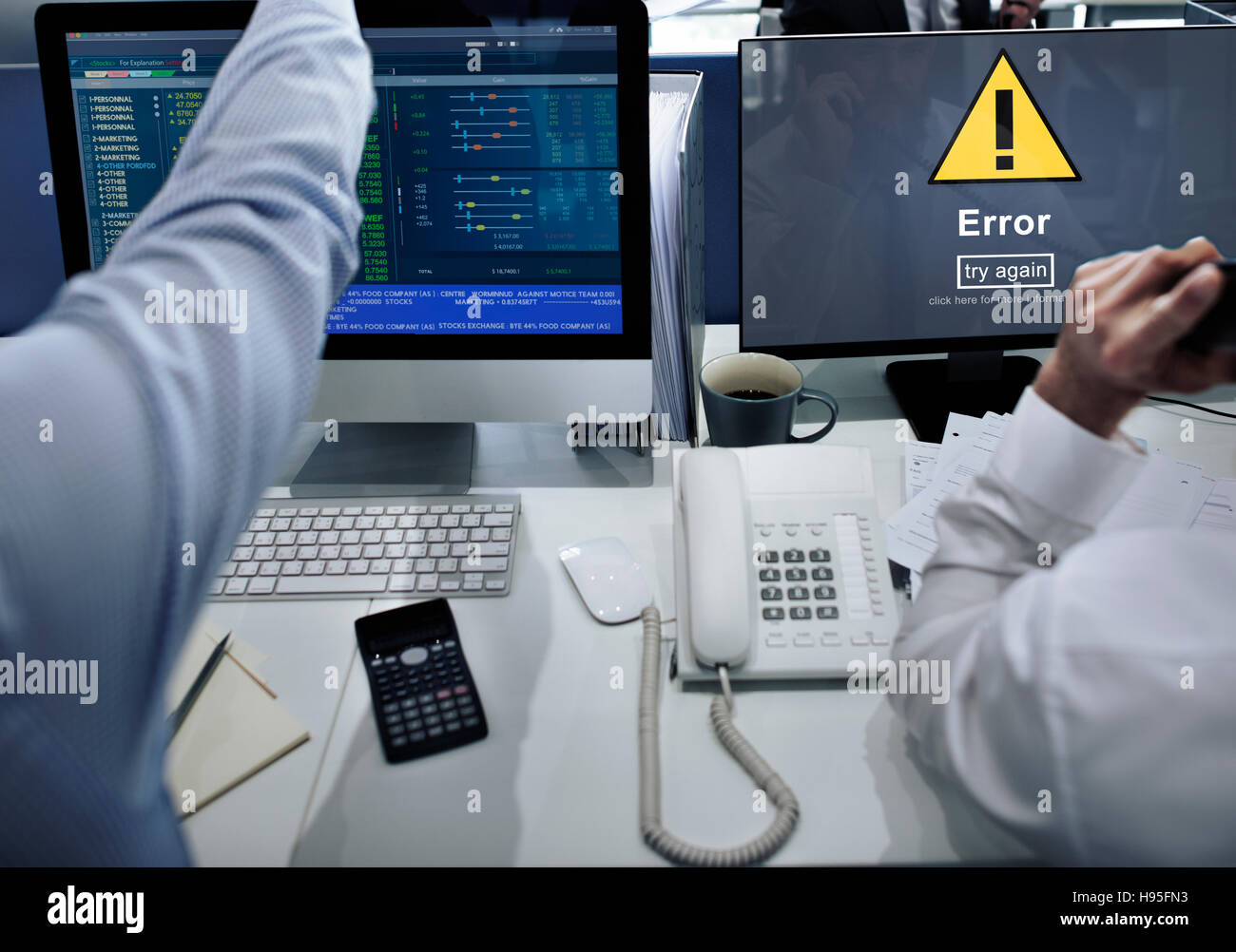 Error Mistake Online Reminder Beware Alert Concept Stock Photo - Alamy