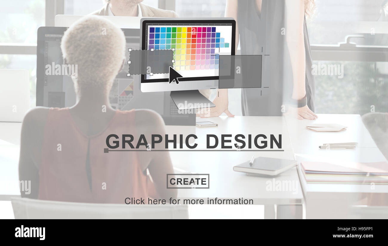 Graphic Design Illustration Art Work Concept Stock Photo - Alamy