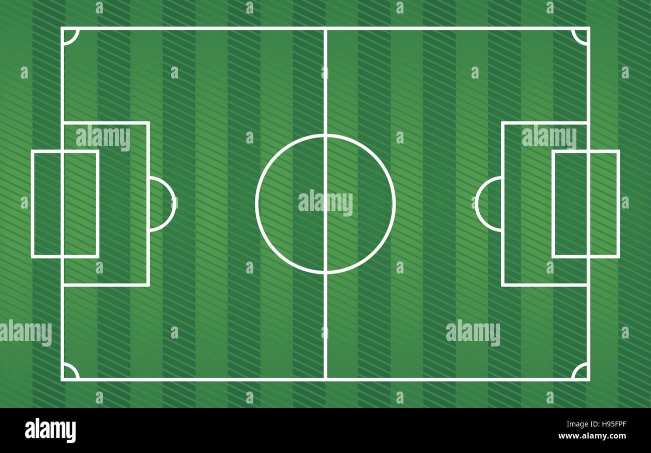 football soccer field icon image vector illustration design Stock ...