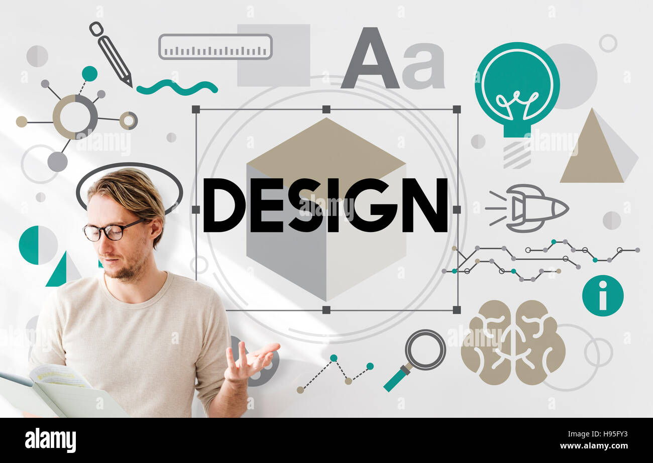 Design Ideas Creativity Artistic Concept Stock Photo - Alamy