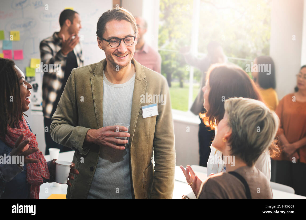 Diversity People Group Team Meeting Concept Stock Photo - Alamy