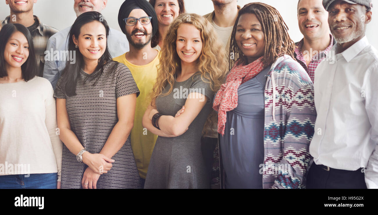 Diversity People Group Team Union Concept Stock Photo - Alamy