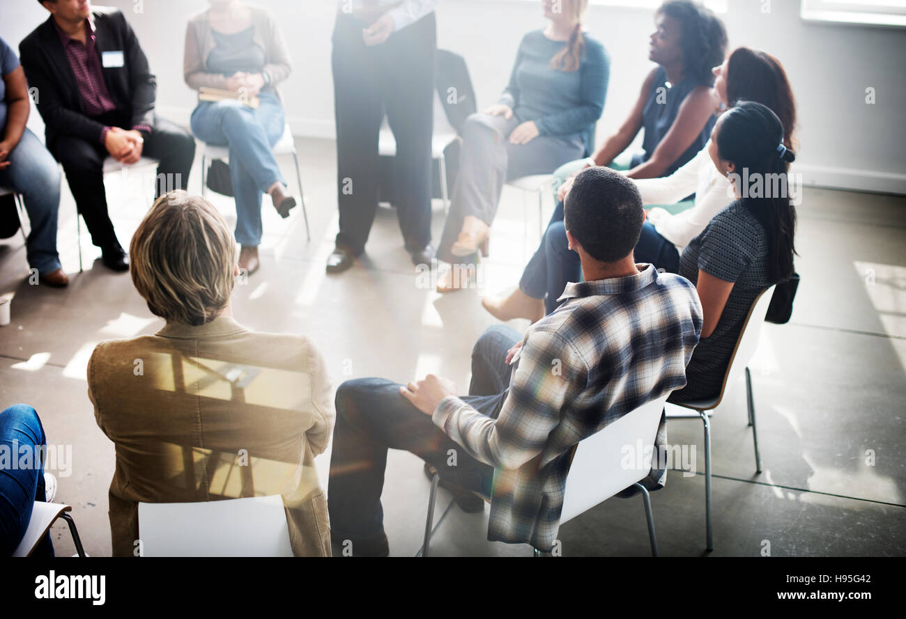 Corporate Communication Business Sharing Support Concept Stock Photo ...