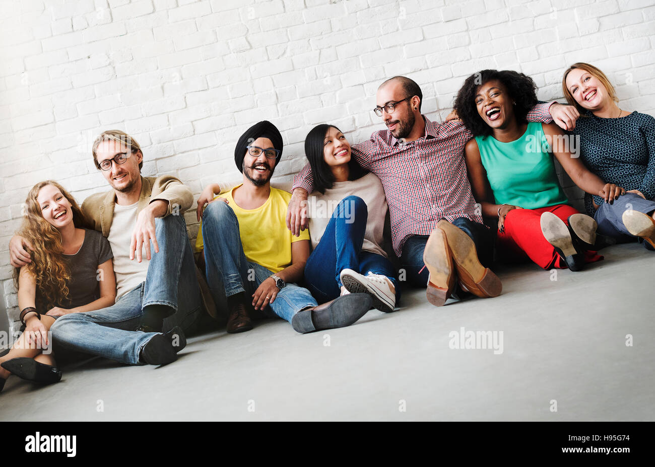 Friends Support Team Unity Friendship Concept Stock Photo - Alamy