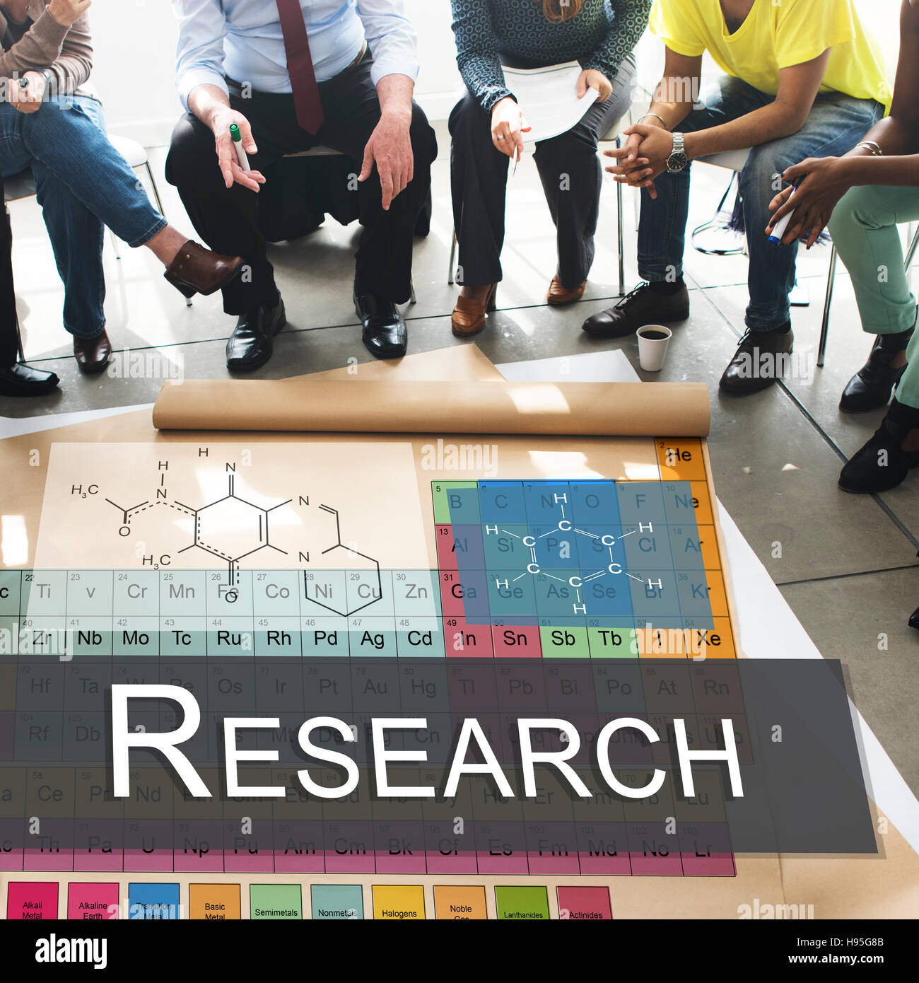 Chemical Bonding Experiment Research Science Table of Elements Concept ...