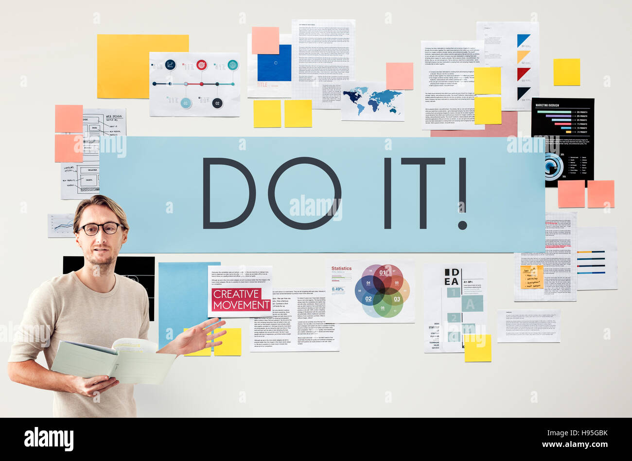 Do It Action Activity Proactive Plan Concept Stock Photo - Alamy