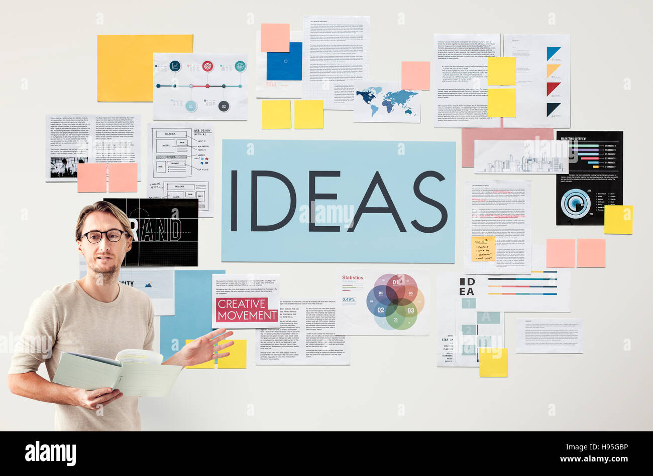 Ideas Creativity Objective Vision Concept Stock Photo - Alamy