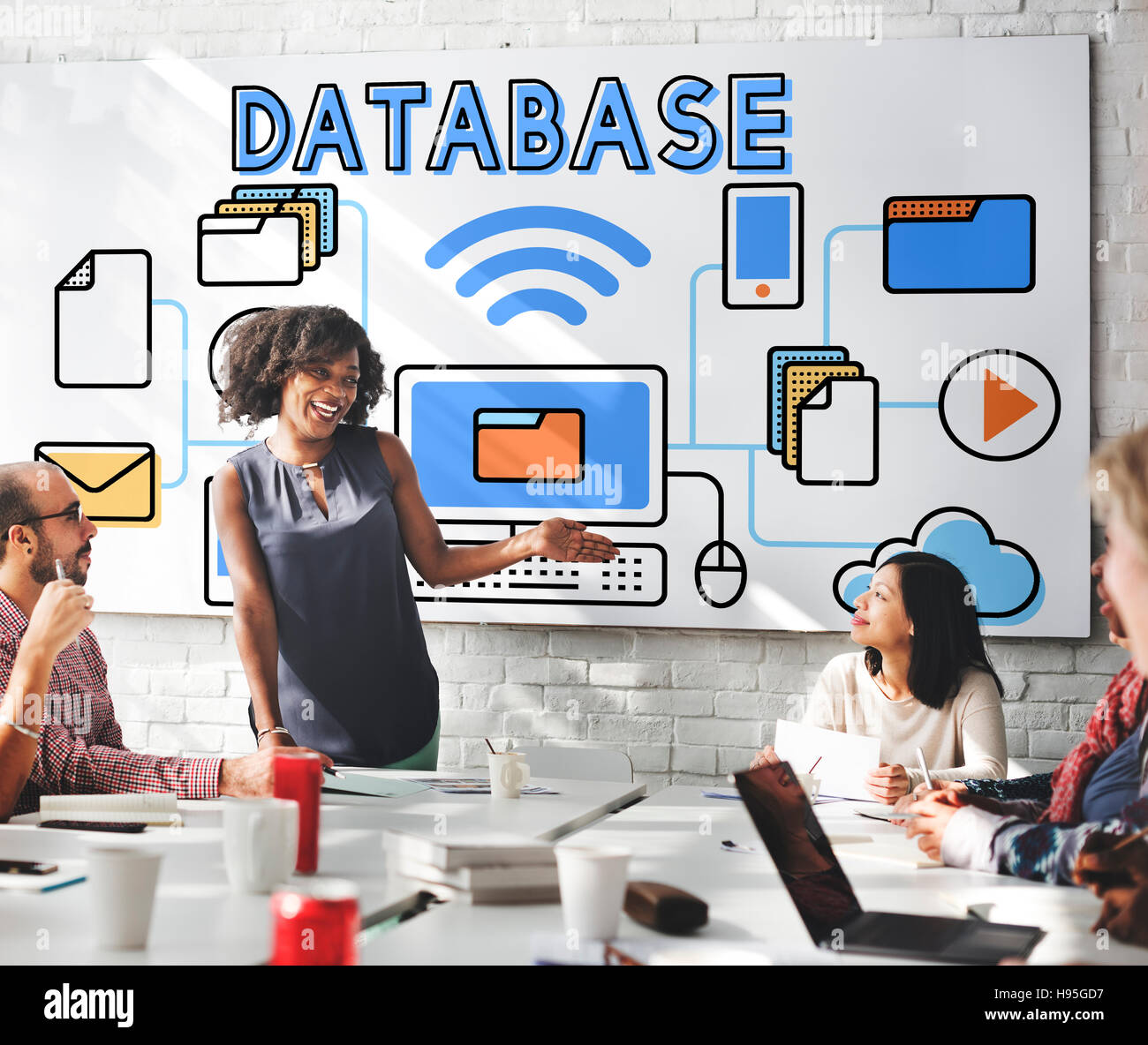 Data Database Analysis System Information Concept Stock Photo - Alamy