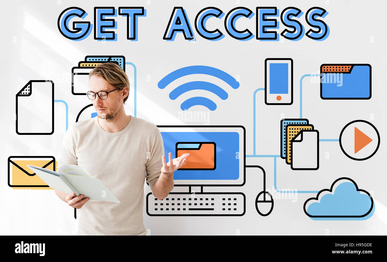 Access Accessible Availability Free Open Possible Concept Stock Photo ...