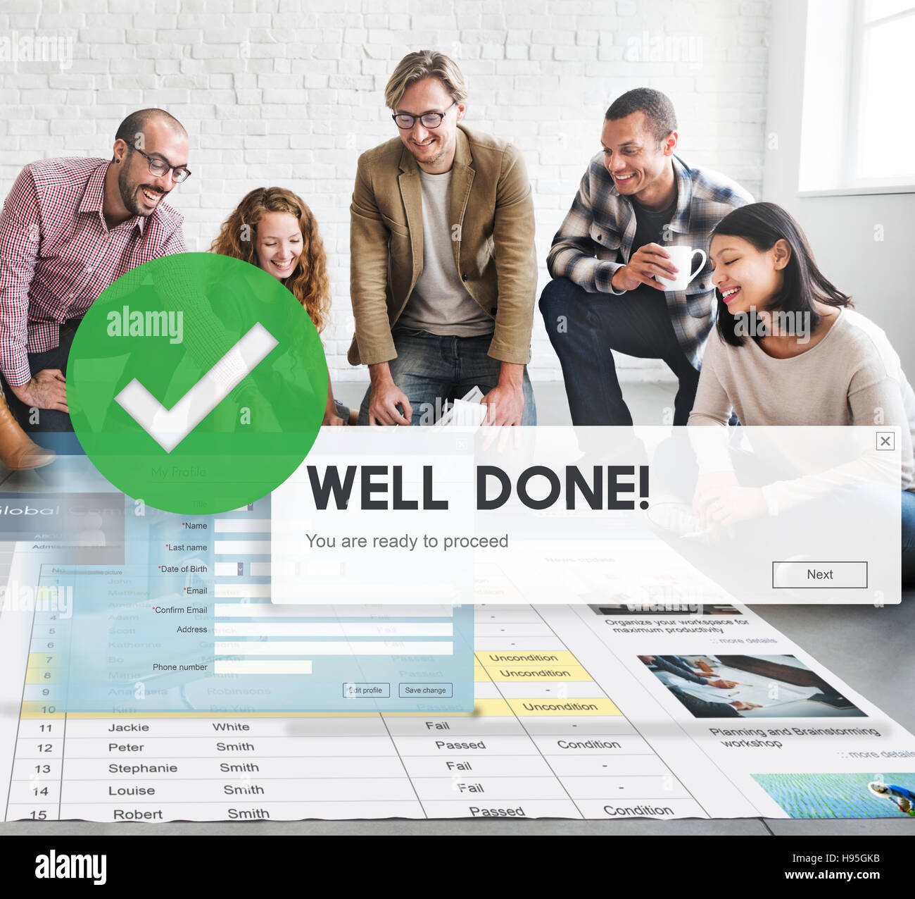 Successful Well Done Accomplishment Achievement Excellence Concept ...