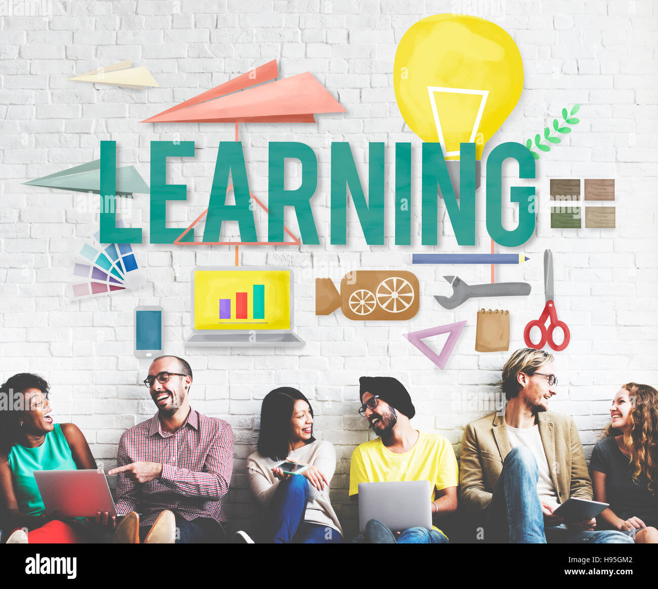 Learning Education Improvement Intelligence Ideas Concept Stock Photo ...