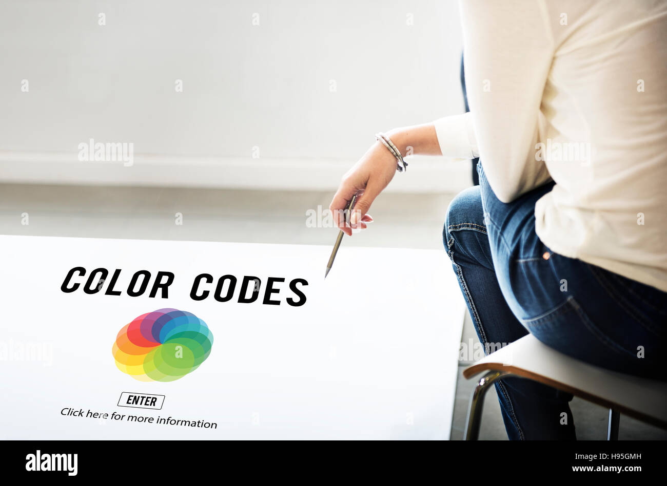 Color Creativity Color Codes Colorscheme Concept Stock Photo - Alamy