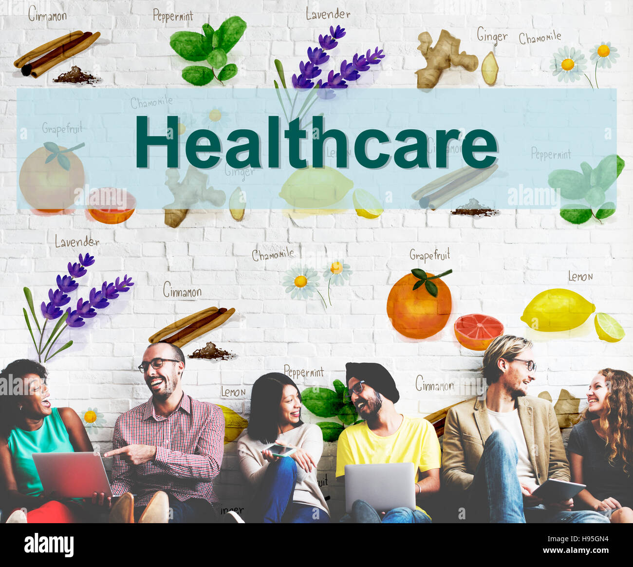 Health Care Treatment Vitamins Healthy Concept Stock Photo - Alamy