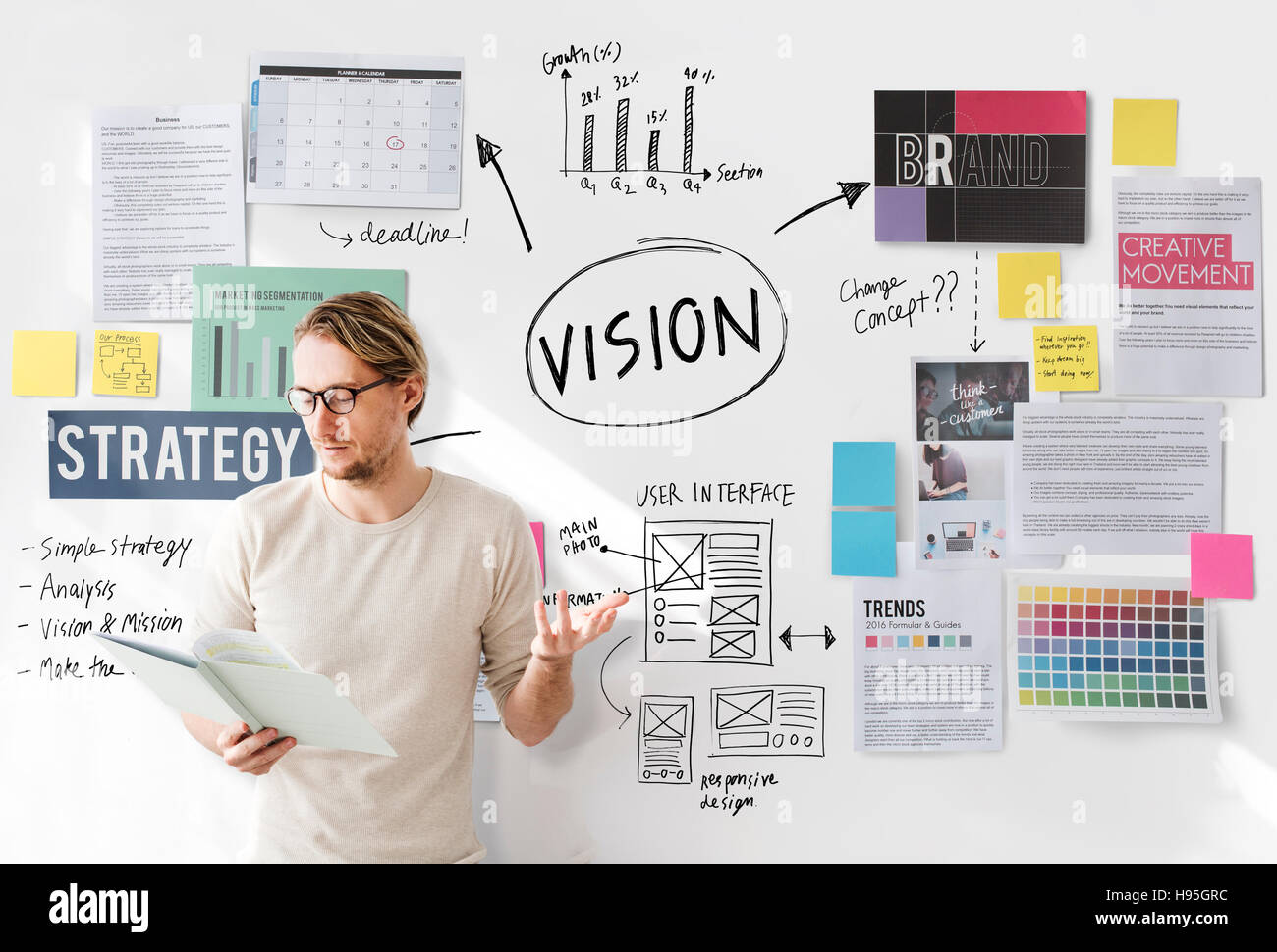 Future coaching vision motivation hi-res stock photography and images ...