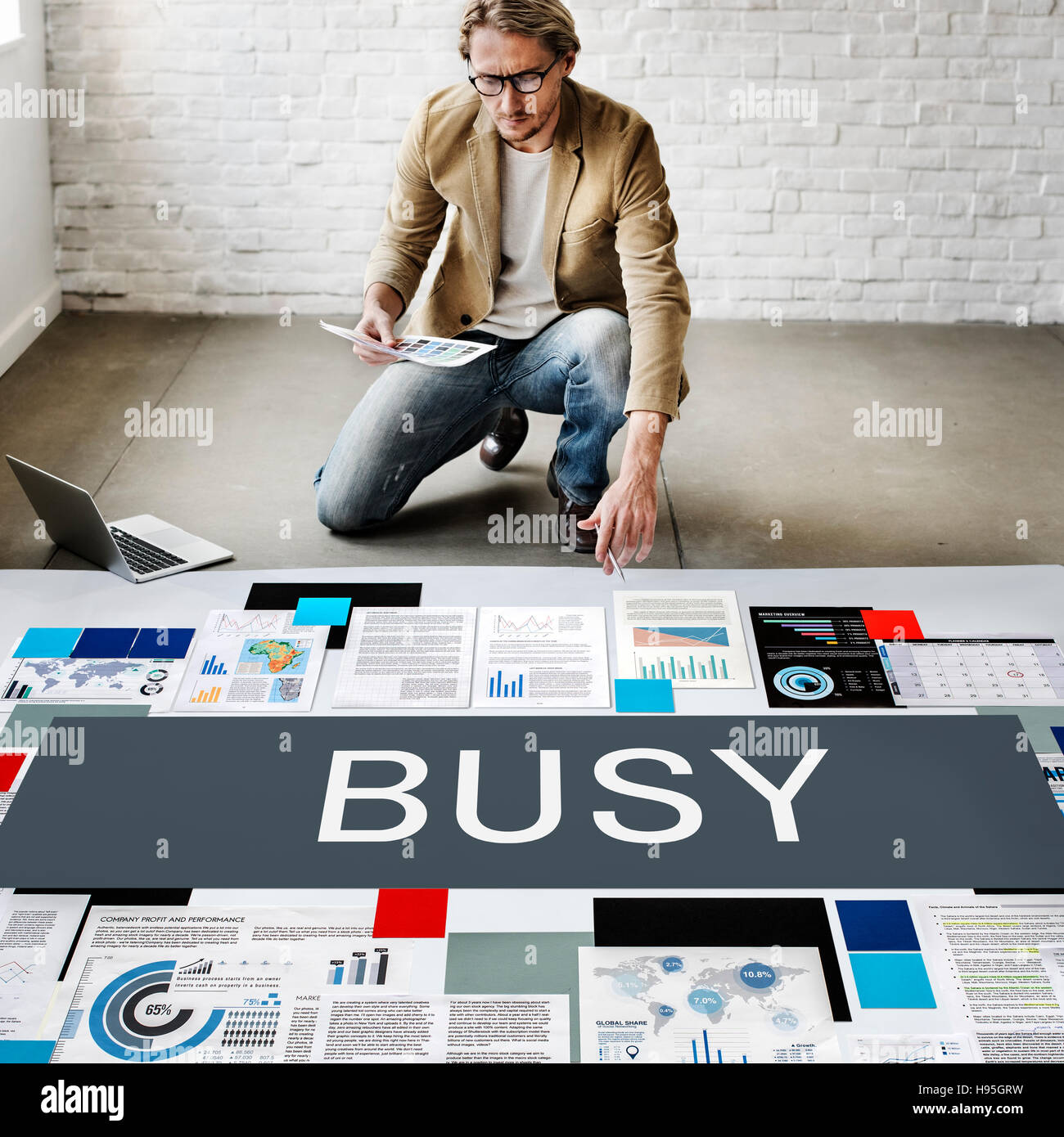Busy Overload Working Hardworking Concept Stock Photo - Alamy