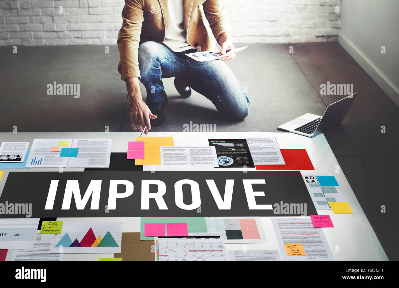 Improve Innovation Progress Reform Better Concept Stock Photo - Alamy