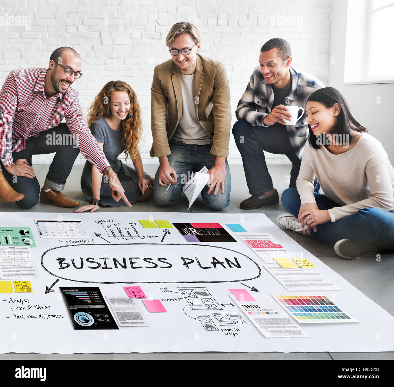 Documents Paperwork Business Strategy Concept Stock Photo - Alamy