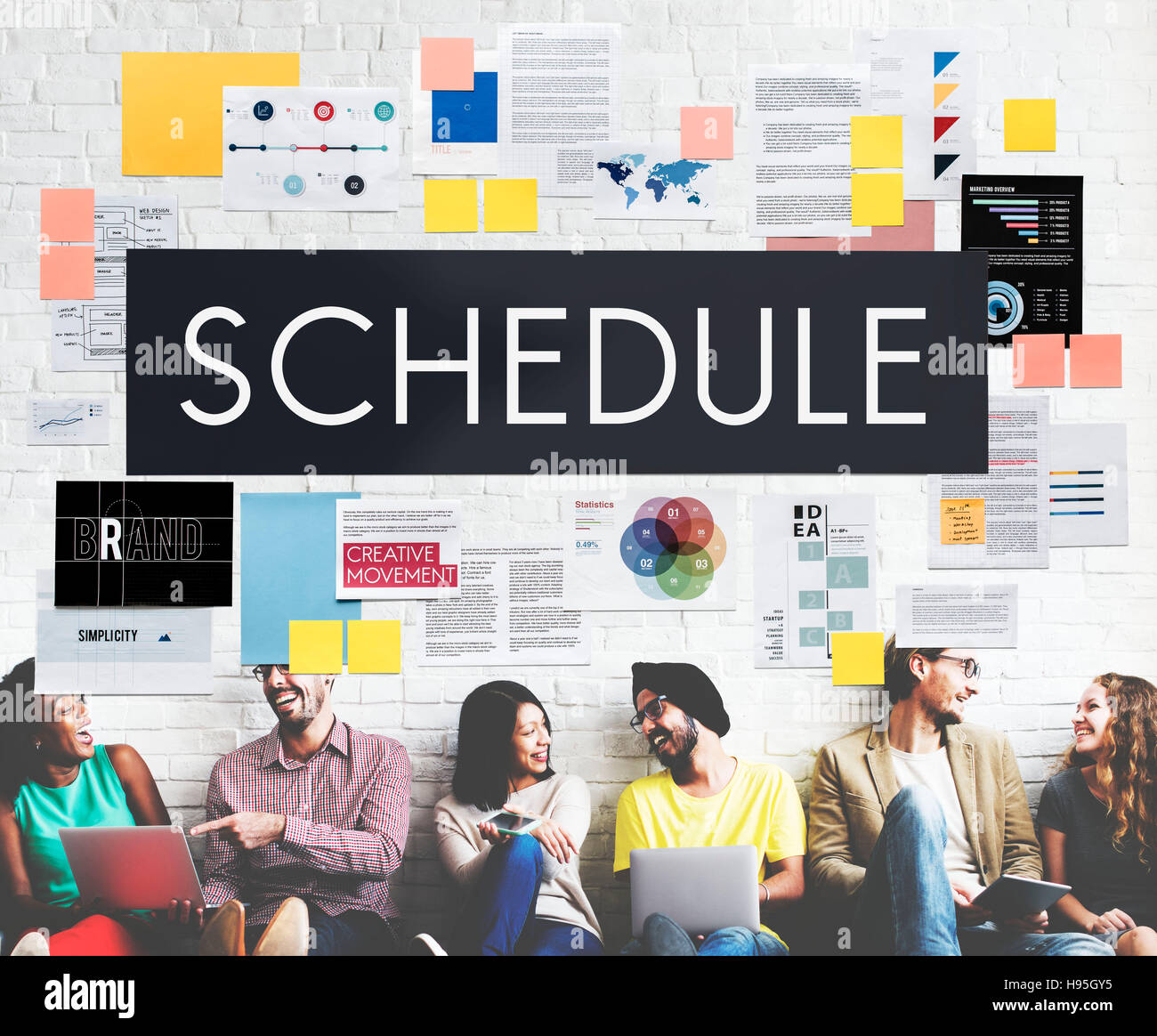 Document Marketing Strategy Business Concept Stock Photo - Alamy