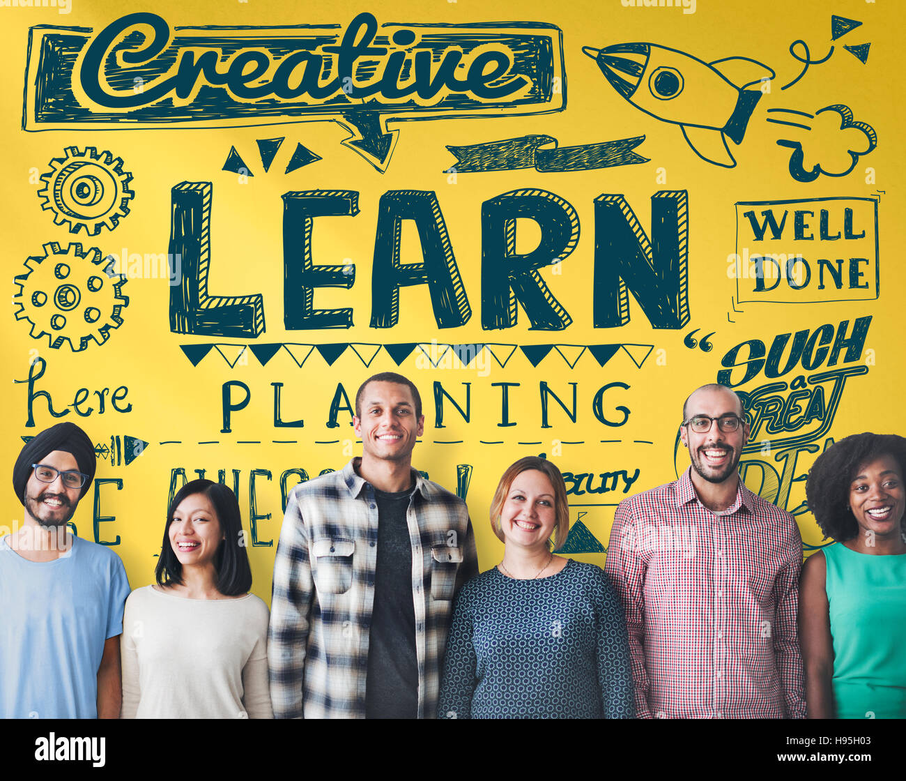 Education Learning Studying Student Insight Concept Stock Photo - Alamy