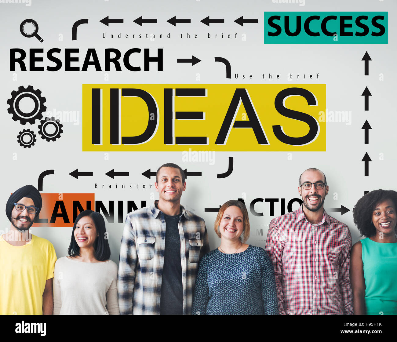 Ideas Research Planning Success Conceptualize Concept Stock Photo - Alamy